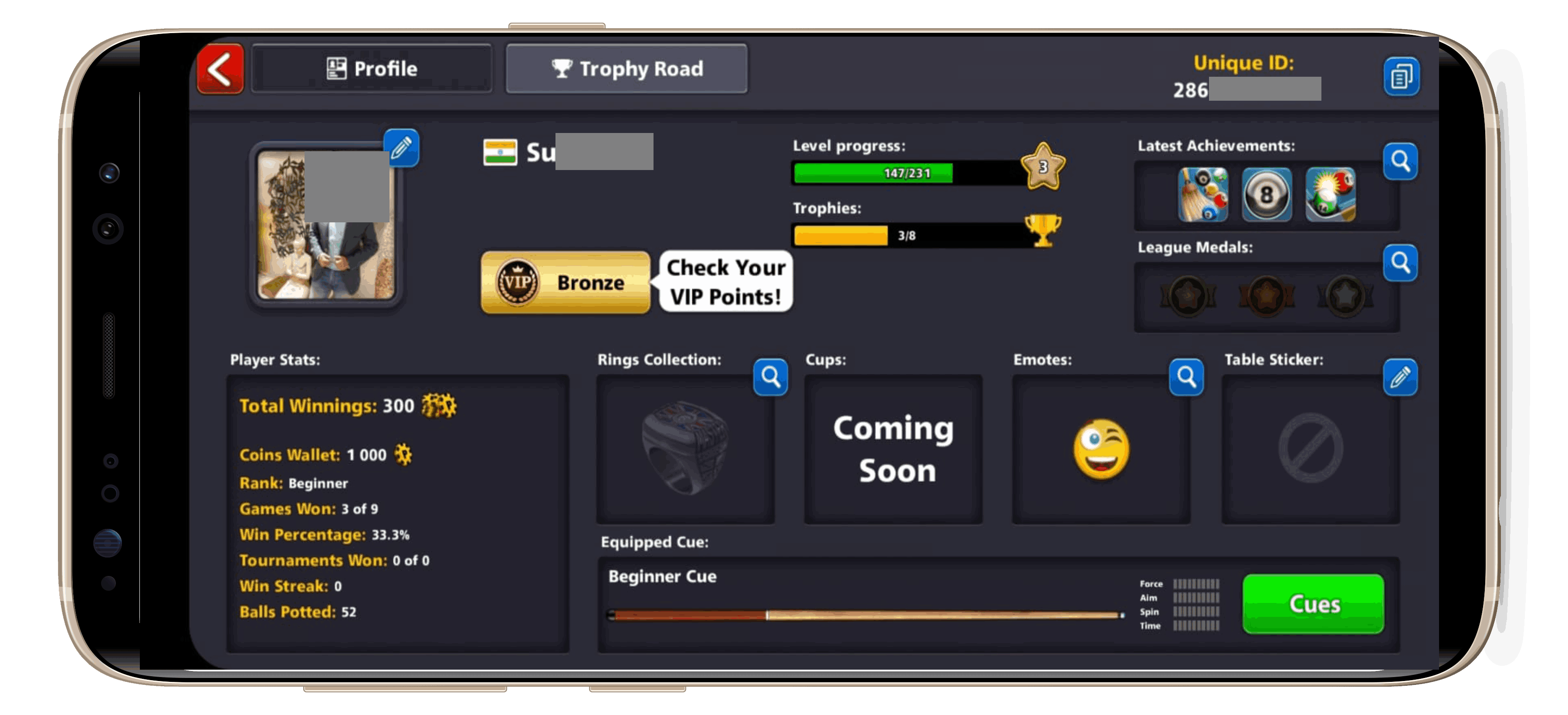 How To Find 8 Ball Pool User ID Codashop India